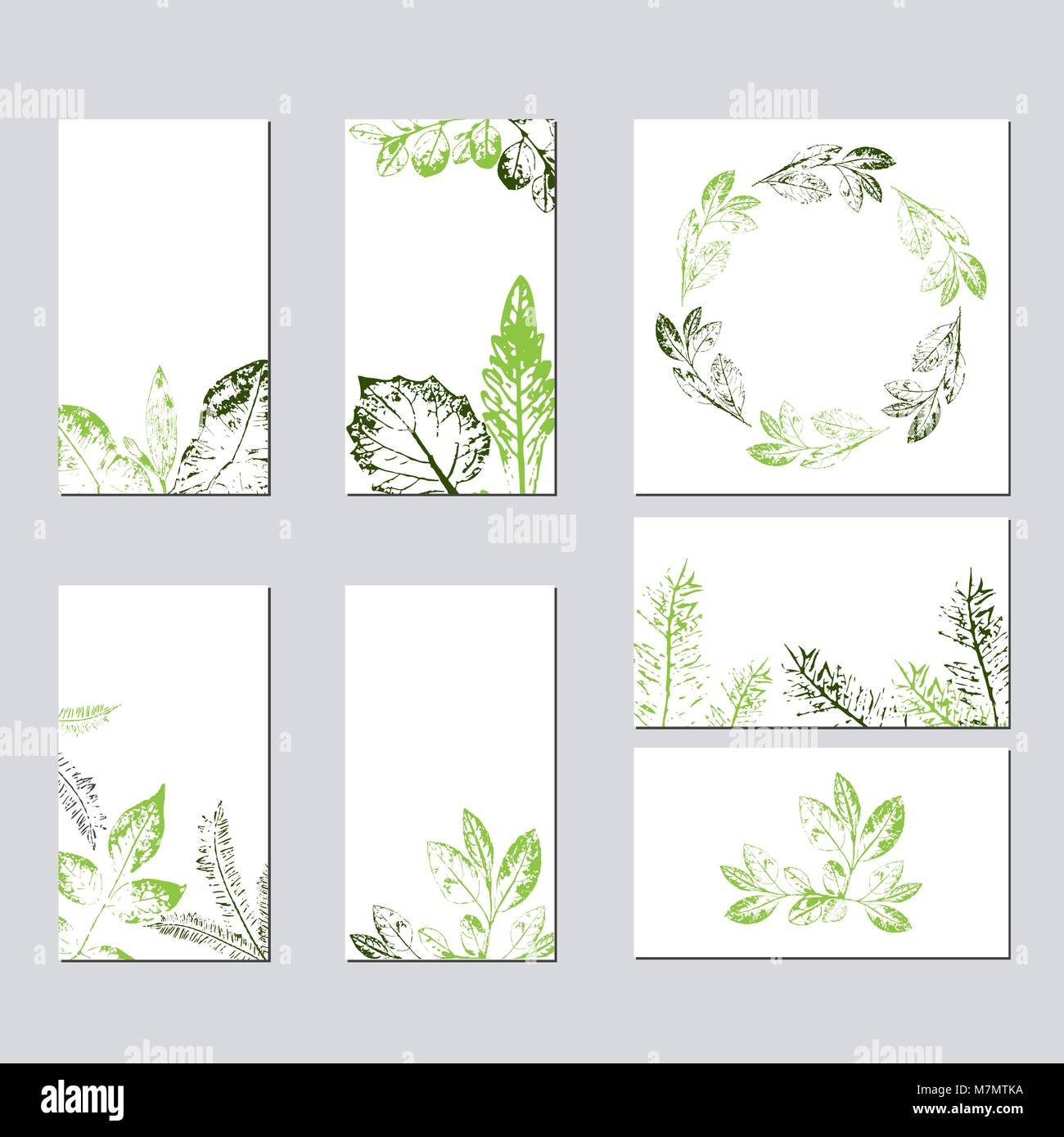 Collection of universal trendy cards Stock Vector Image & Art - Alamy