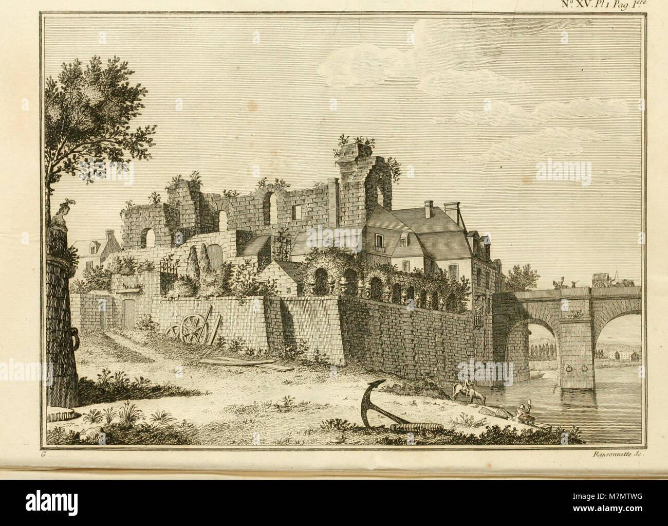 A historical compilation of monuments and artifacts from the French ...