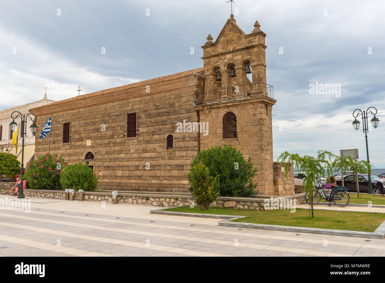 The ancient church of St. Nicholas of the Mole located on Solomos ...