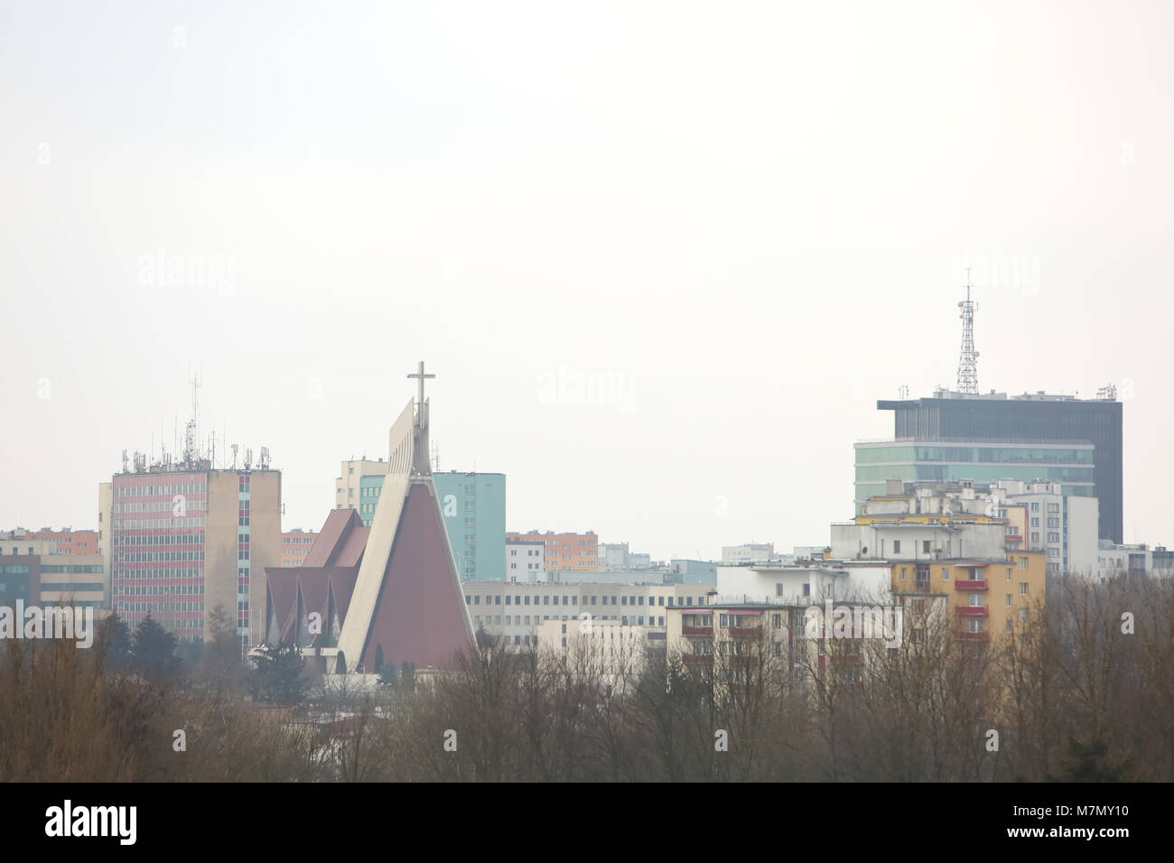 church seen from the bird's eye view Stock Photo - Alamy