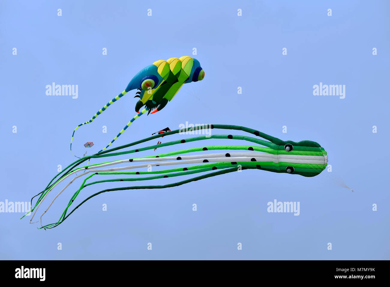 Kites flying during carnival festival in Athens, Greece Stock Photo - Alamy