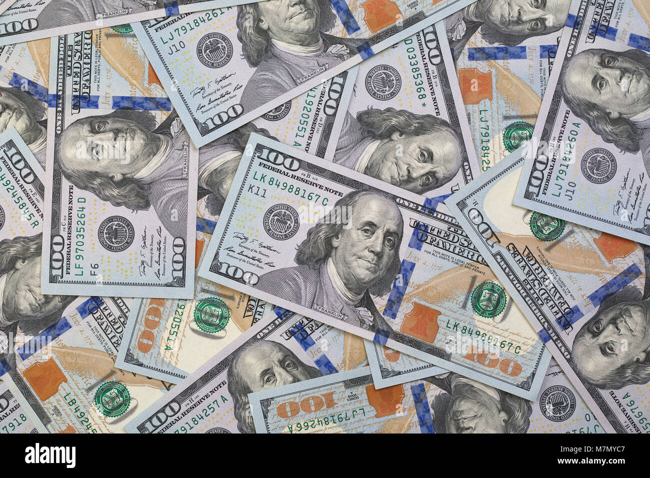 One hundred dollars abstract background or texture Stock Photo - Alamy