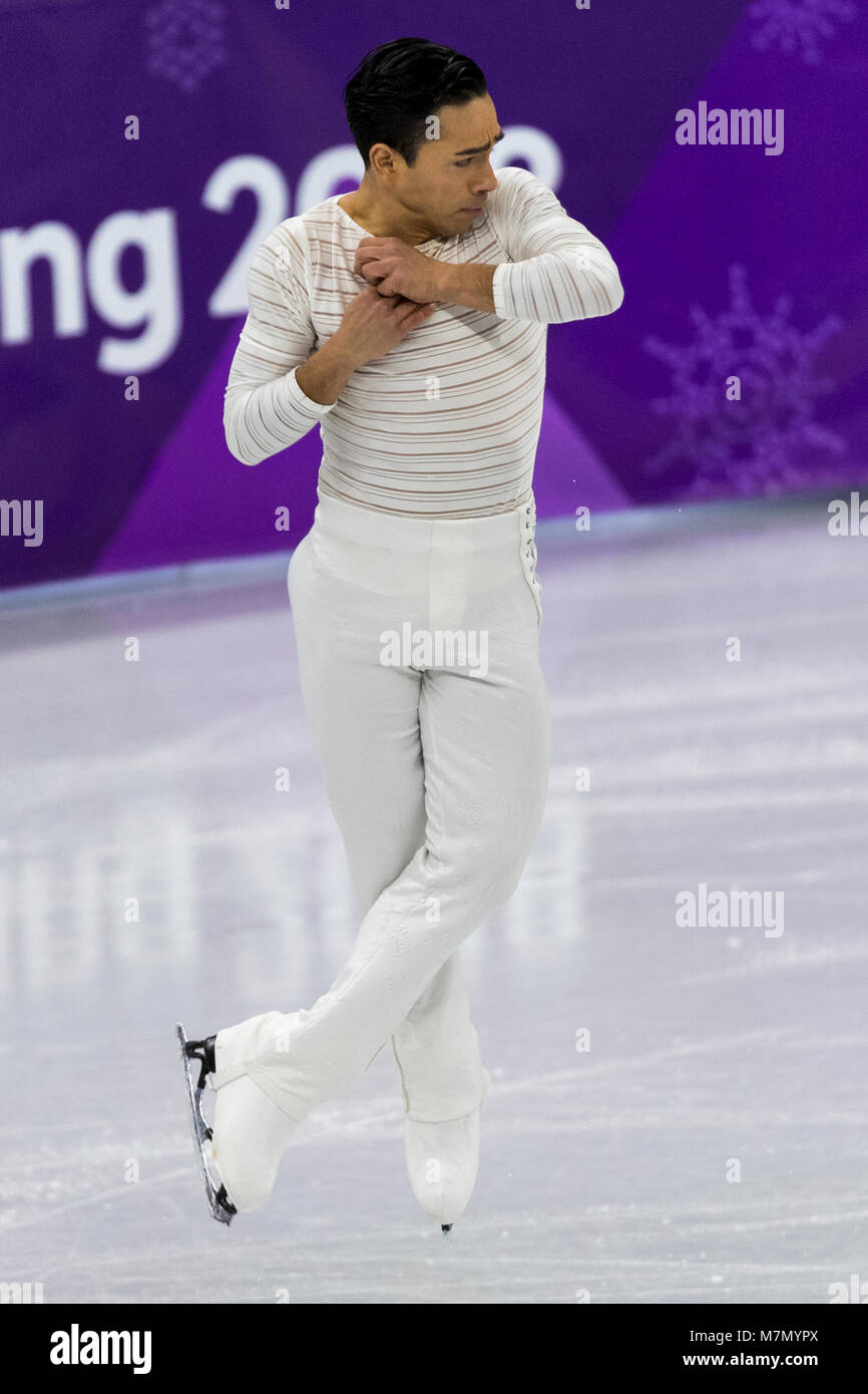 Javier Fernandez (ESP) competing in the Figure Skating Men,s Short ...
