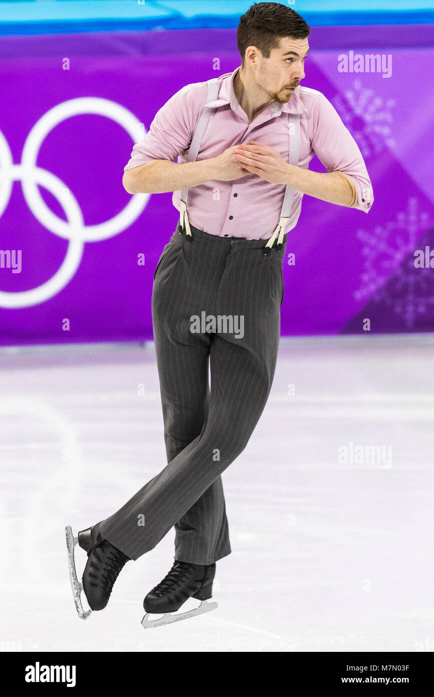 Paul Fentz (GER) competing in the Figure Skating Men,s Short ...