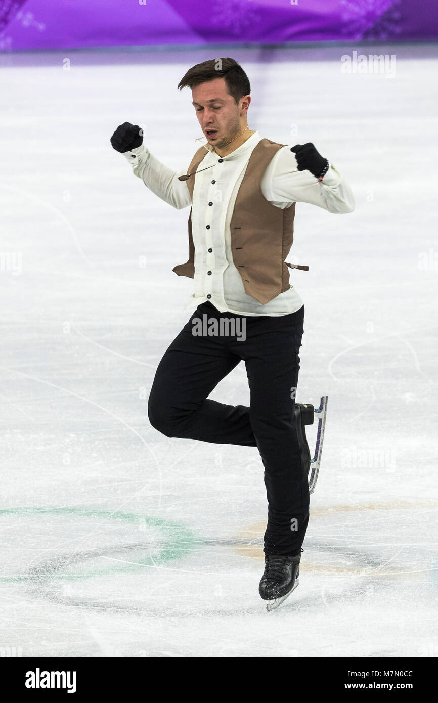 Alexei Bychenko (ISR) competing in the Figure Skating Men,s Short ...