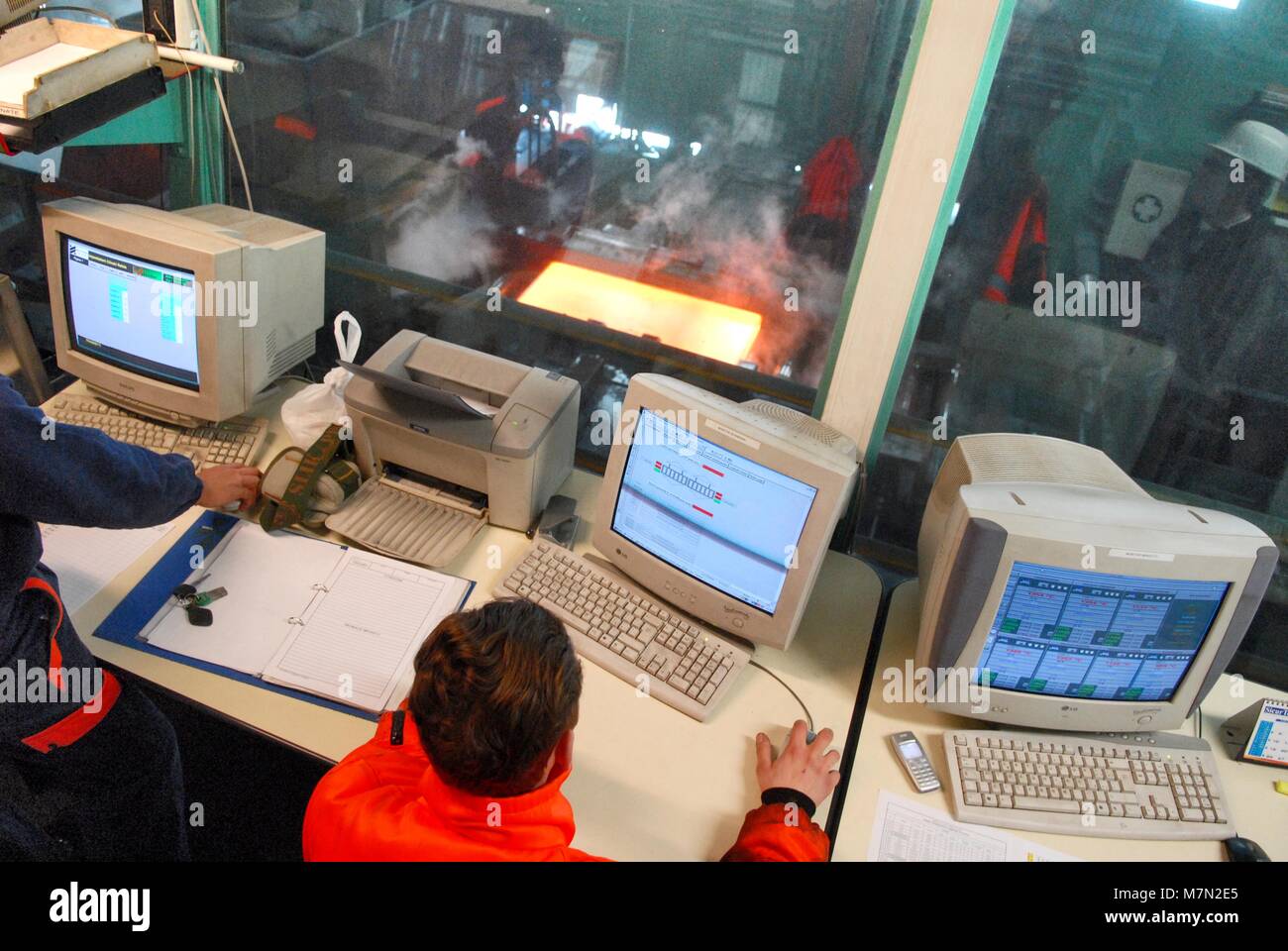 Steelworks Control Room High Resolution Stock Photography and Images ...
