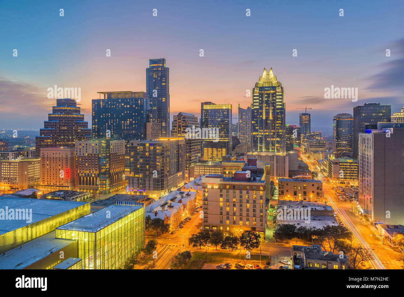 Austin texas street scene hi-res stock photography and images - Alamy