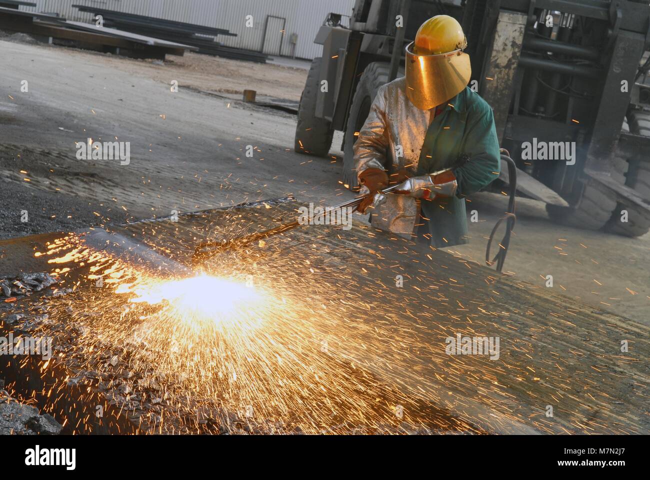 steelworks in Verona (Italy Stock Photo - Alamy
