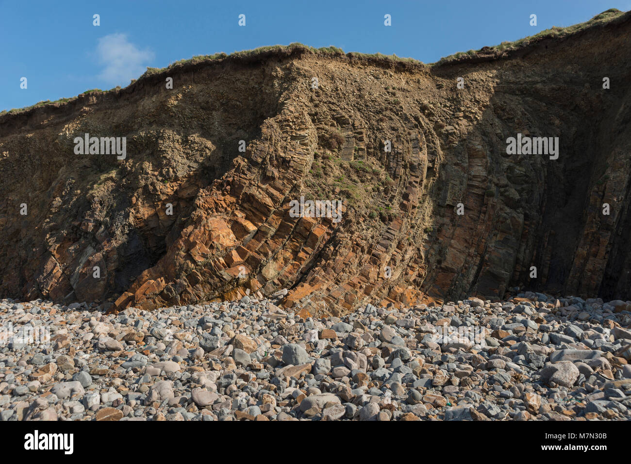 Folded sedimentary rock formations hi-res stock photography and images ...