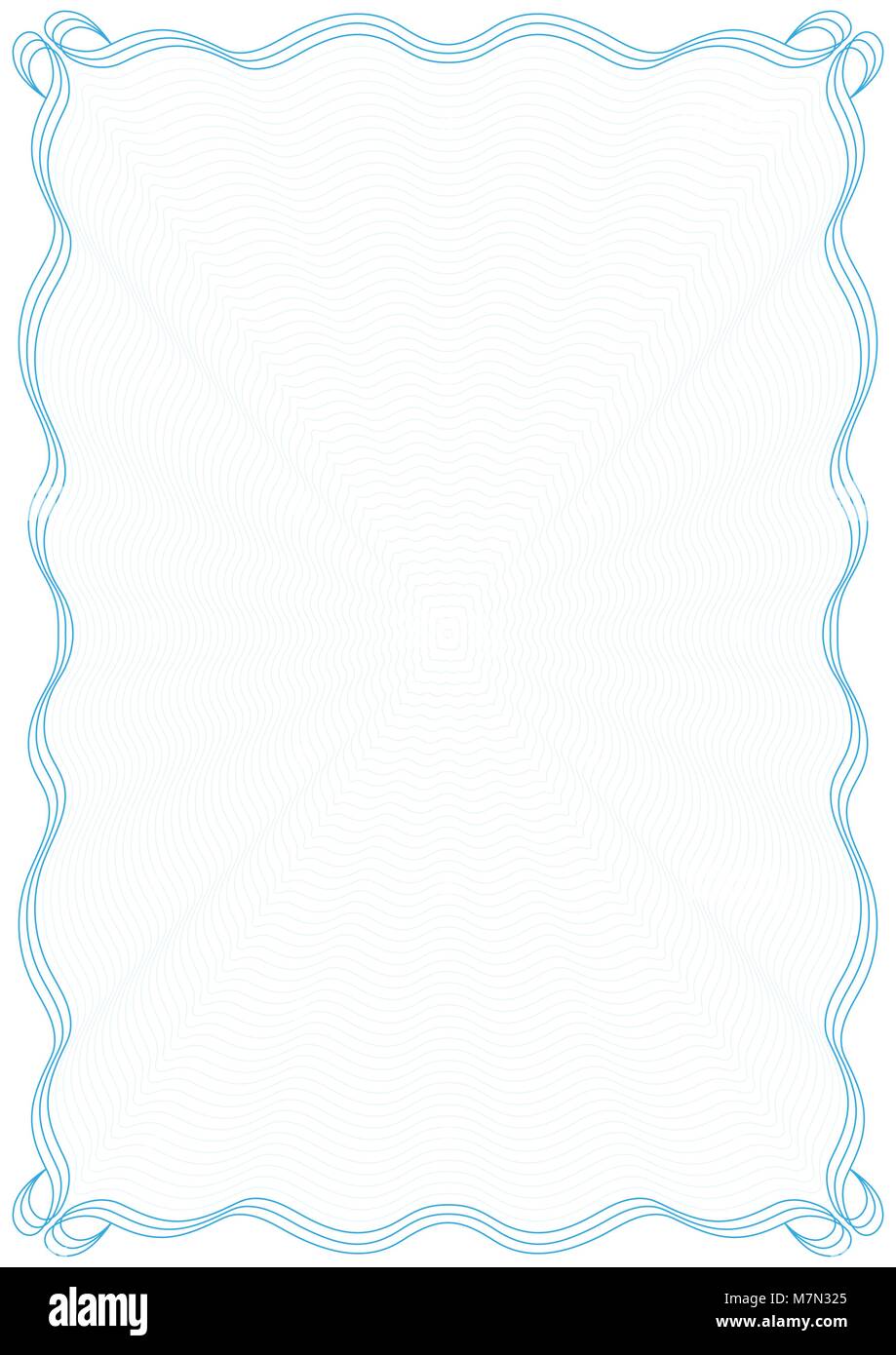 Blue frame (border) with security protective grid Stock Vector Image ...