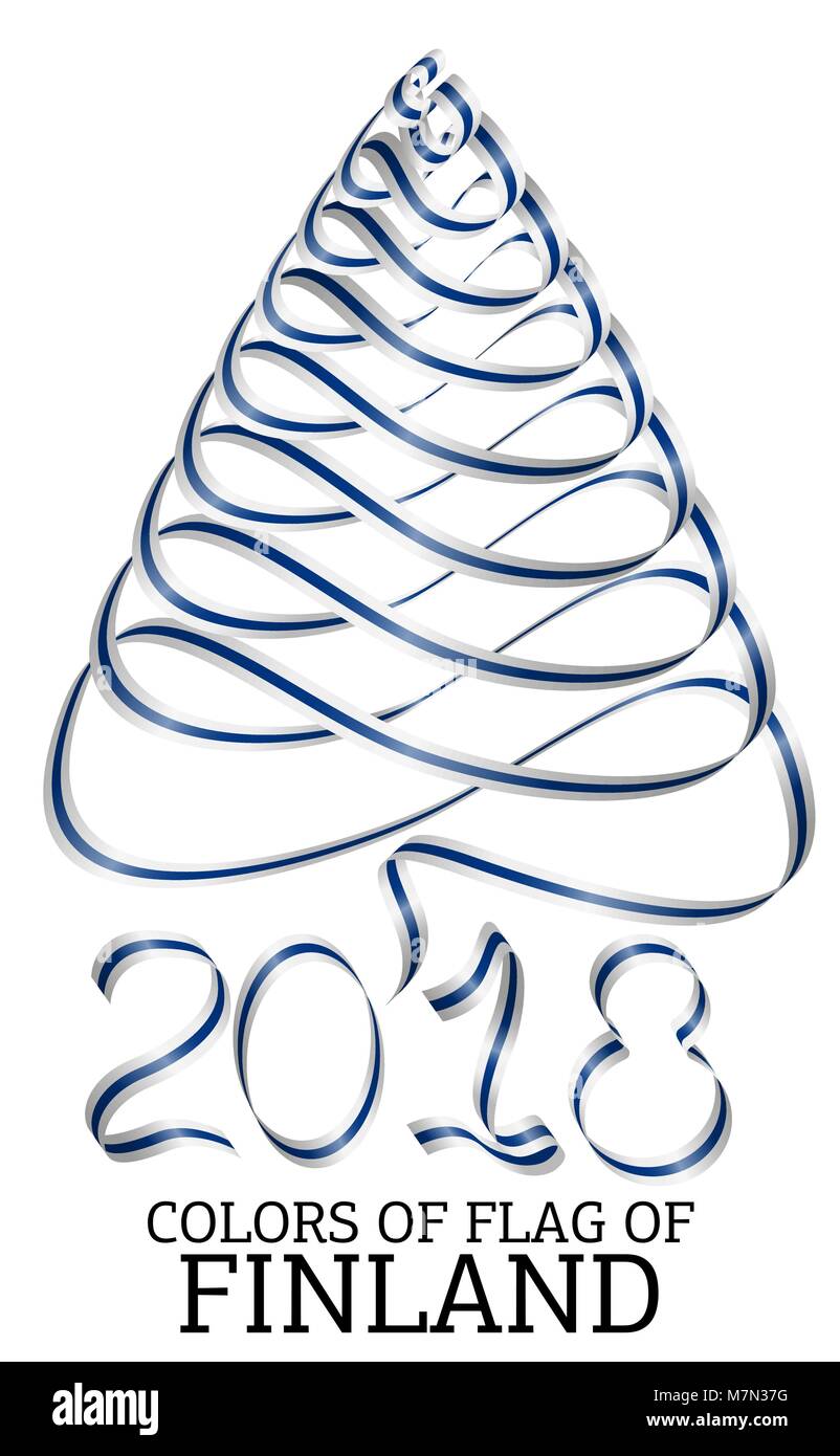 Finland Flag Coloring Page