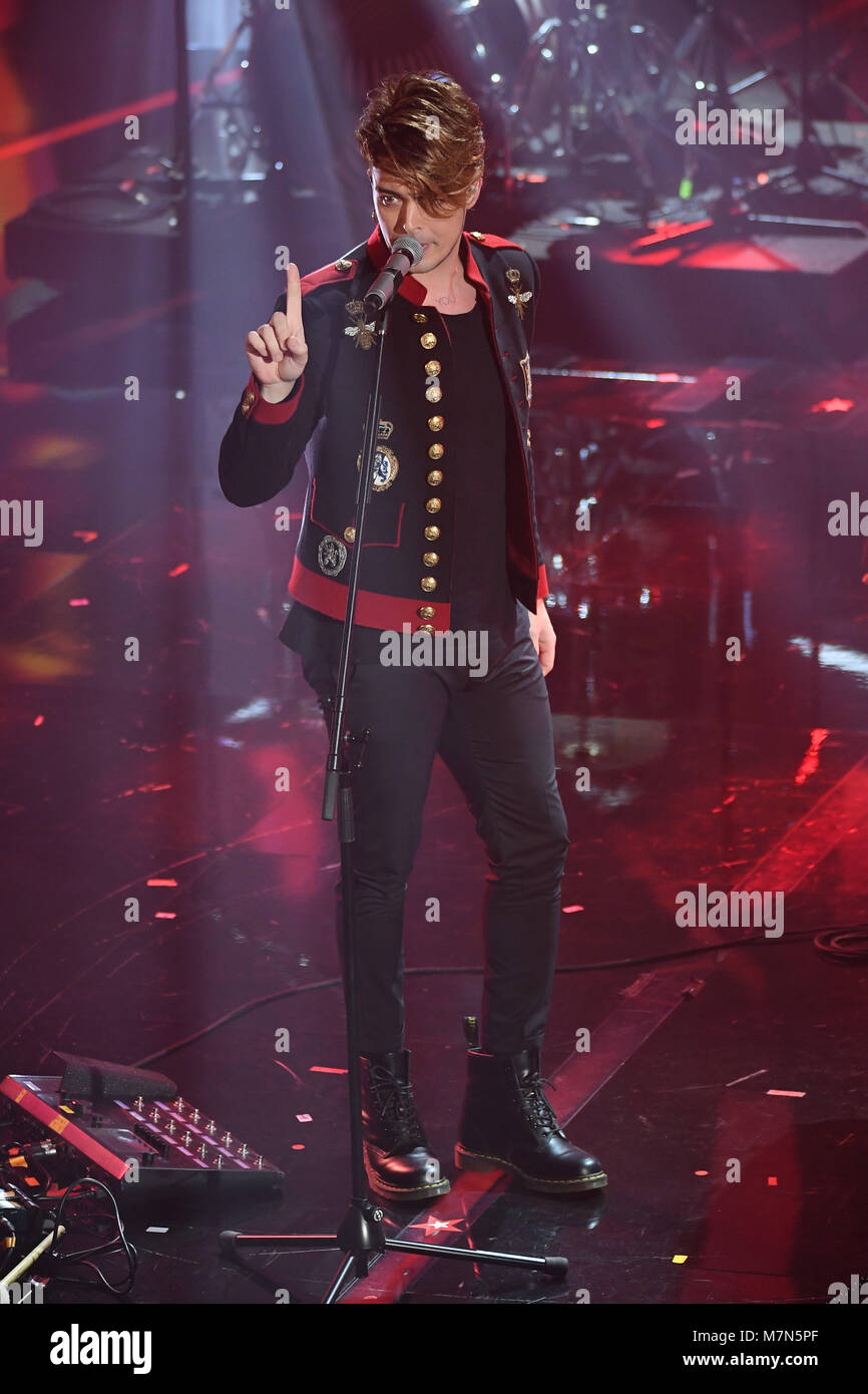 Sanremo Music Festival 2018 - Day 3 Featuring: The Kolors Where ...