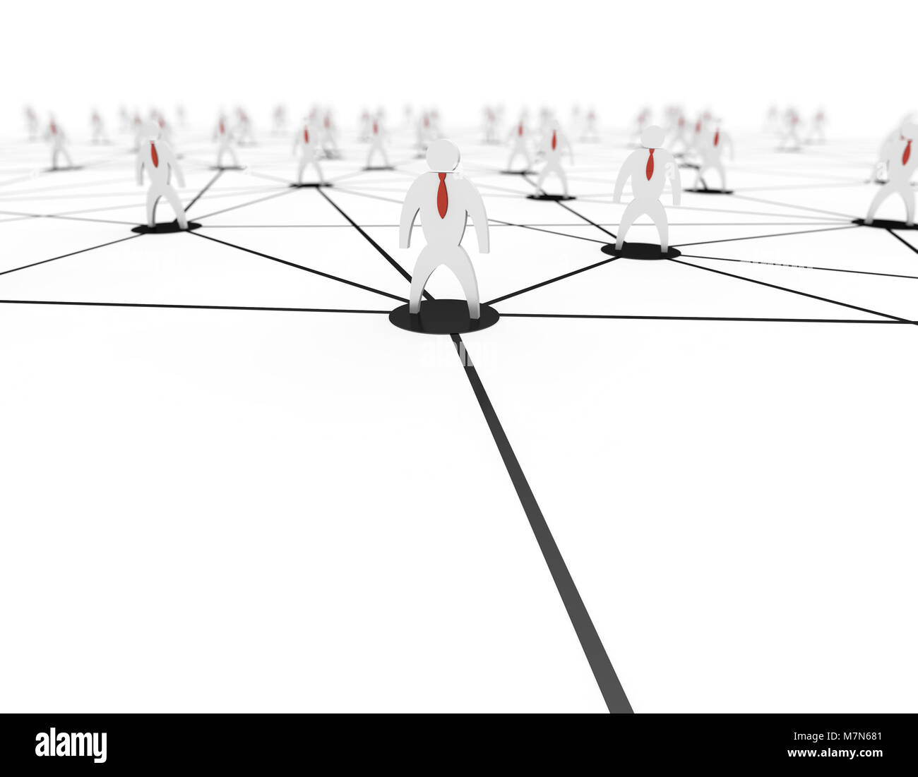 Teamwork, Network Connection, Information Sharing Stock Photo - Alamy