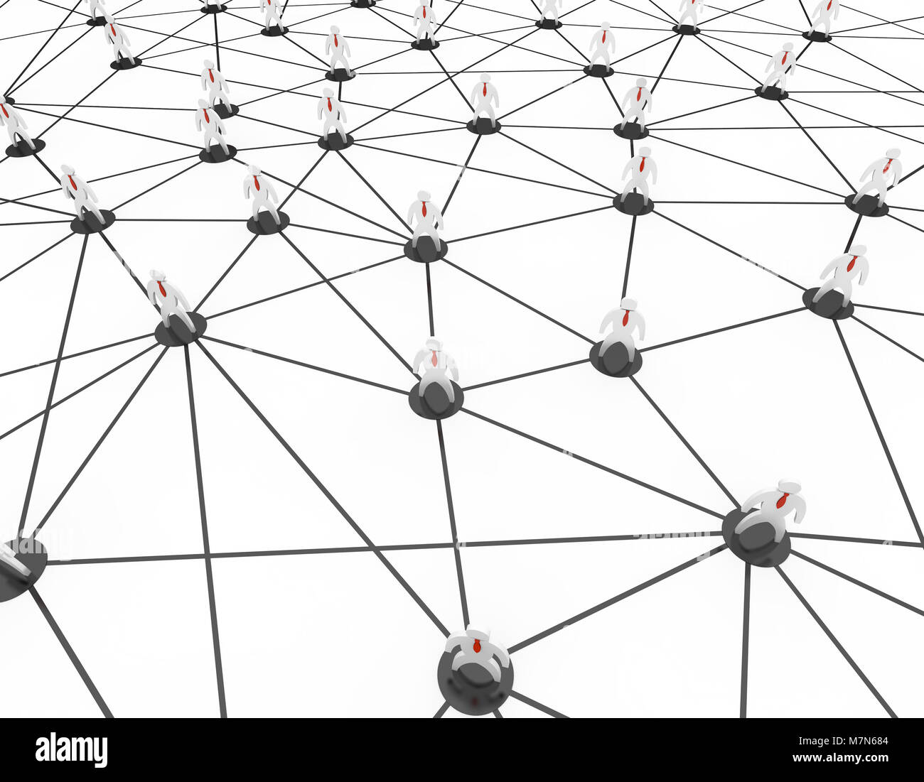 Teamwork, Network Connection, Information Sharing Stock Photo - Alamy