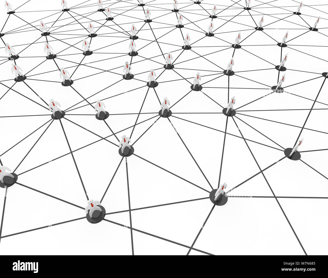 Teamwork, Network Connection, Information Sharing Stock Photo - Alamy