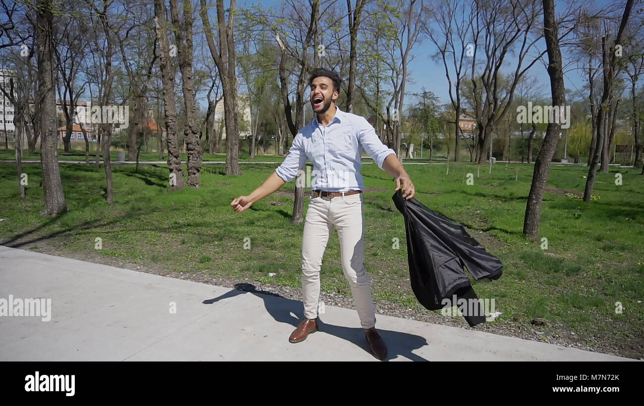 Successful dancer got job in new ballet show, dancing Stock Photo - Alamy