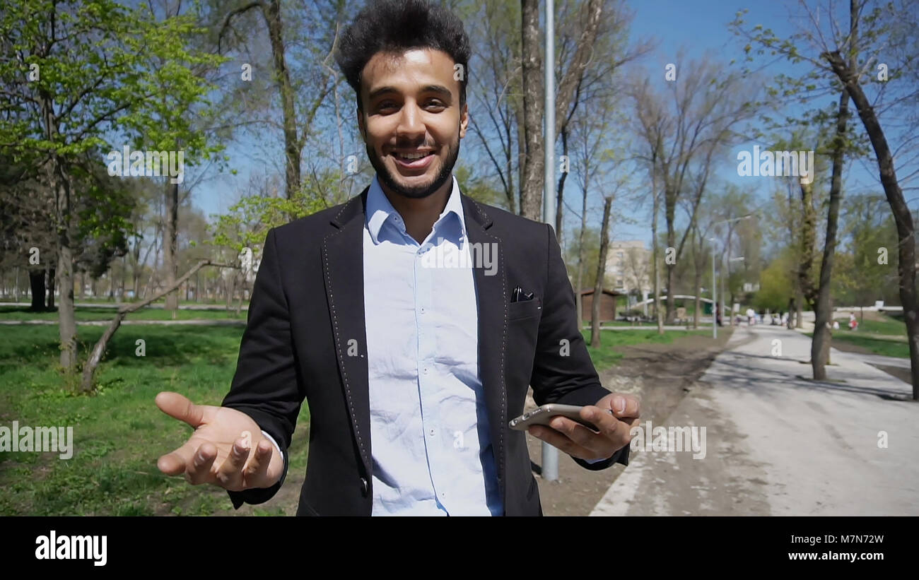 young man rent apartment and giving keys Stock Photo - Alamy