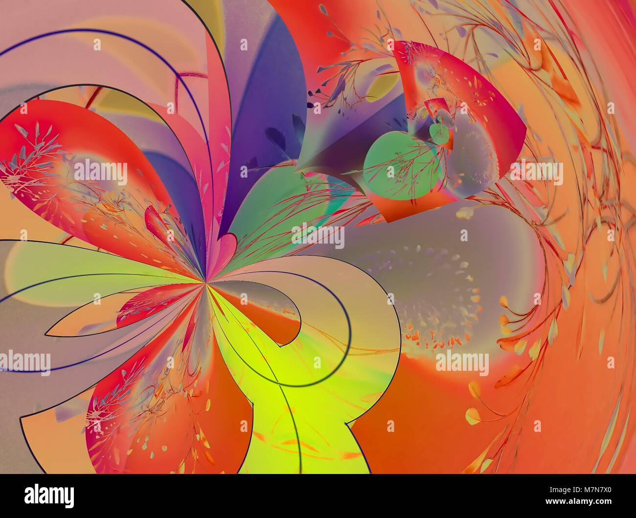 colour and shapes Stock Photo - Alamy