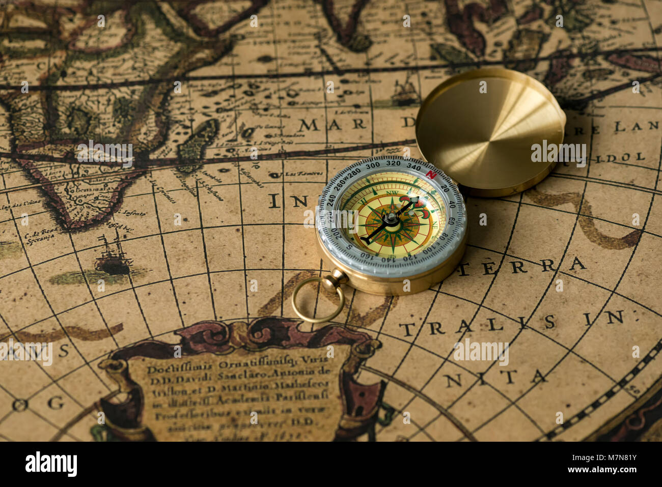 Old Map Compass Designs