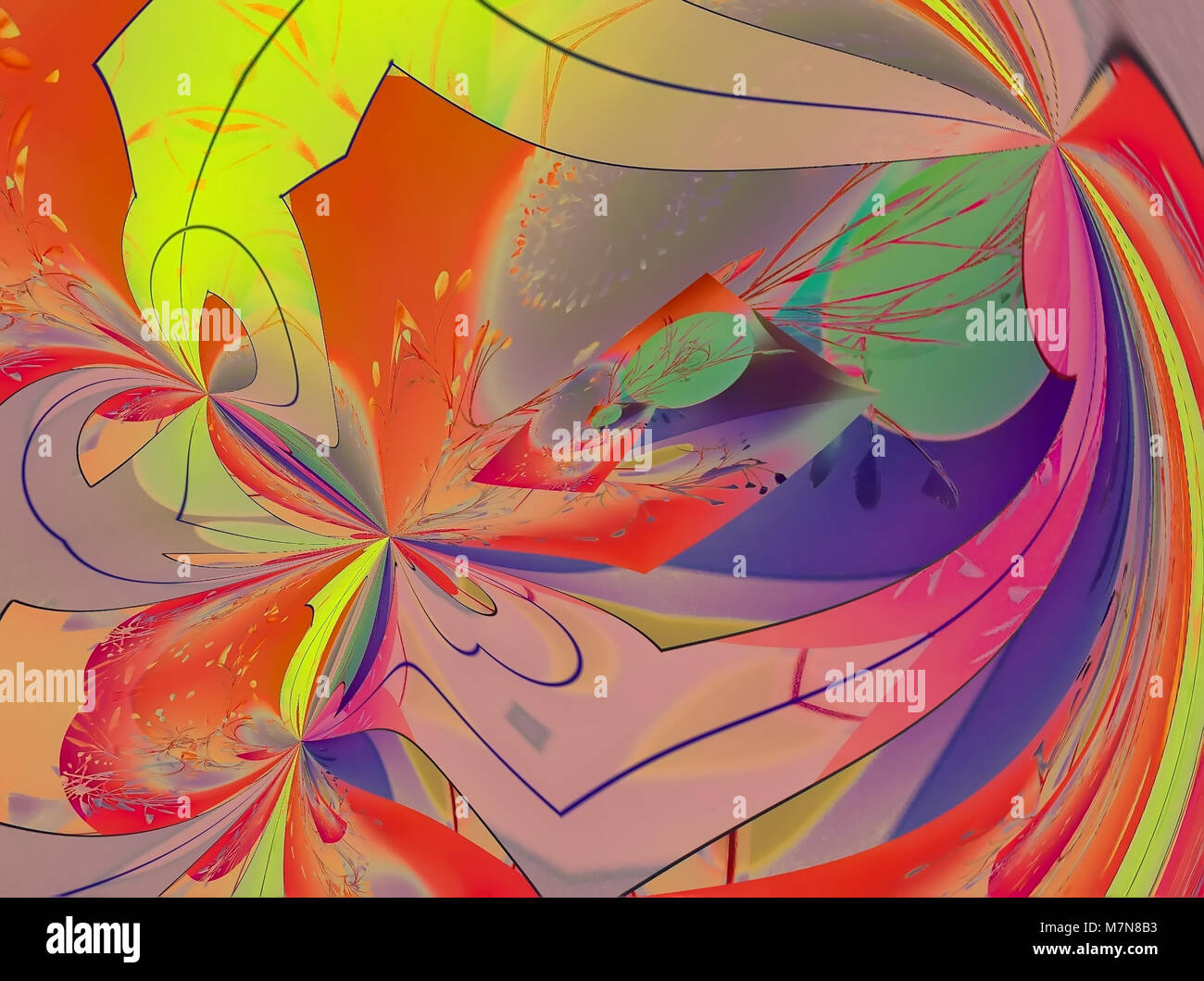 colour and shapes Stock Photo - Alamy