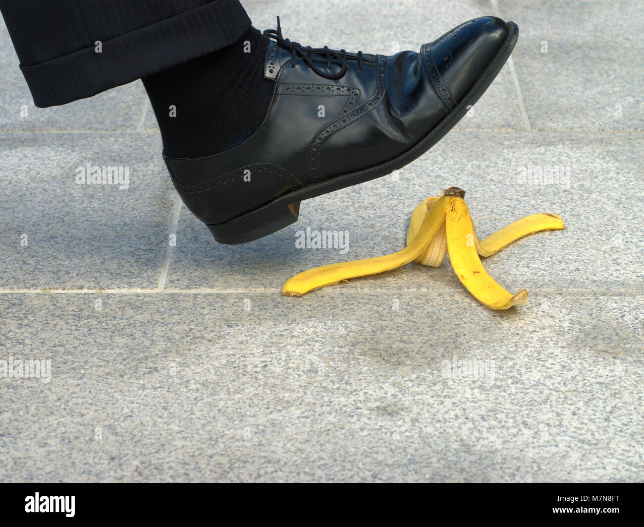 Tripping man falling hi-res stock photography and images - Alamy