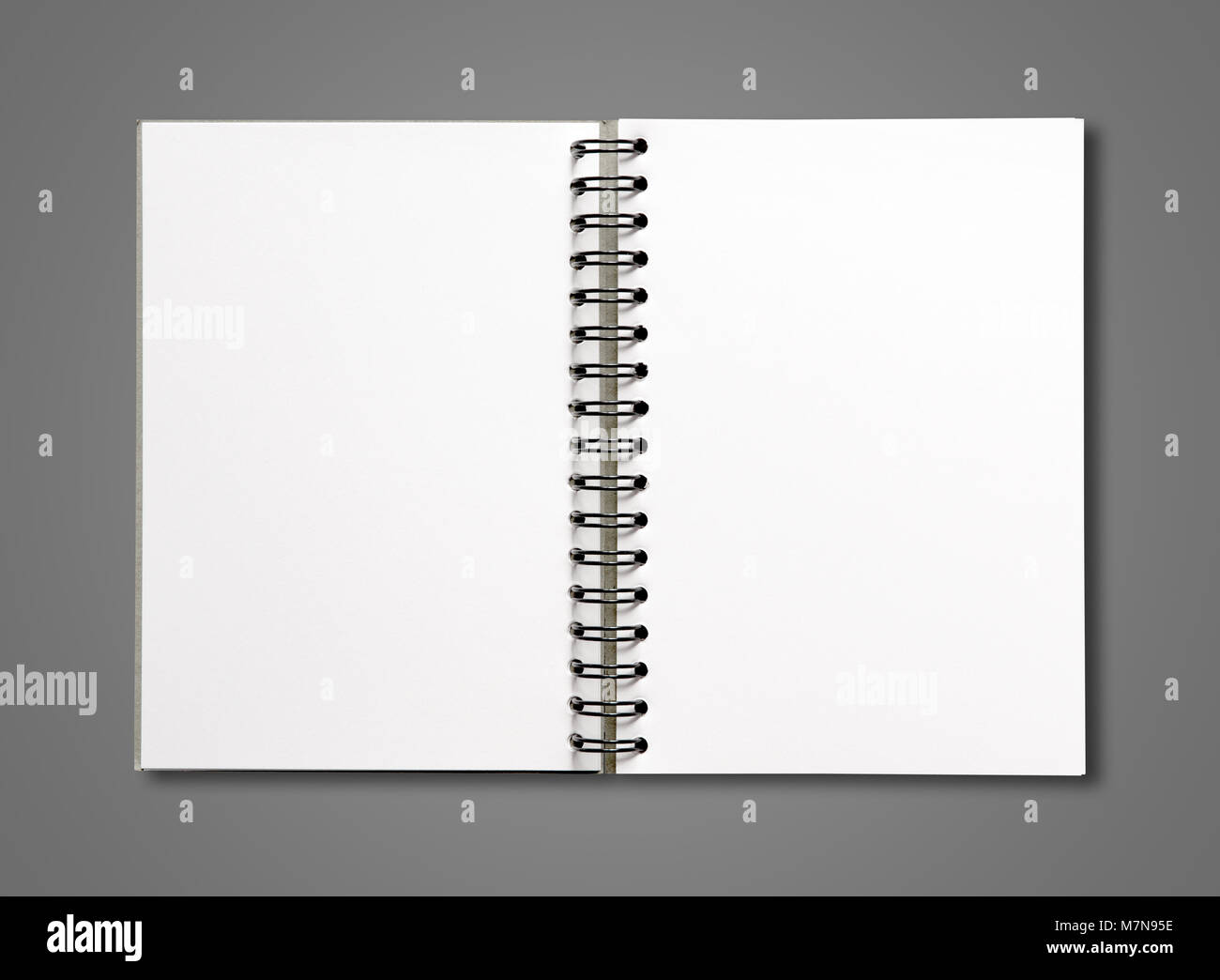Spiral notebook mockup hi-res stock photography and images - Alamy