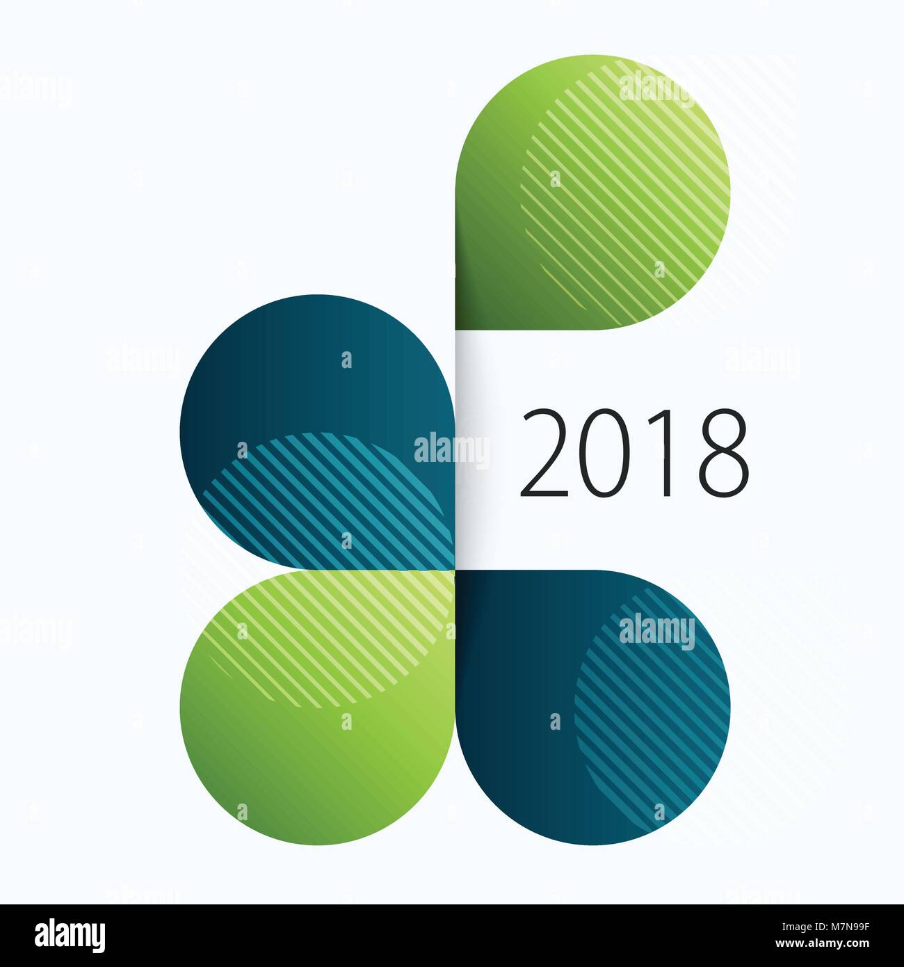 Creative design of abstract vector design elements for graphic template. Creative modern ...