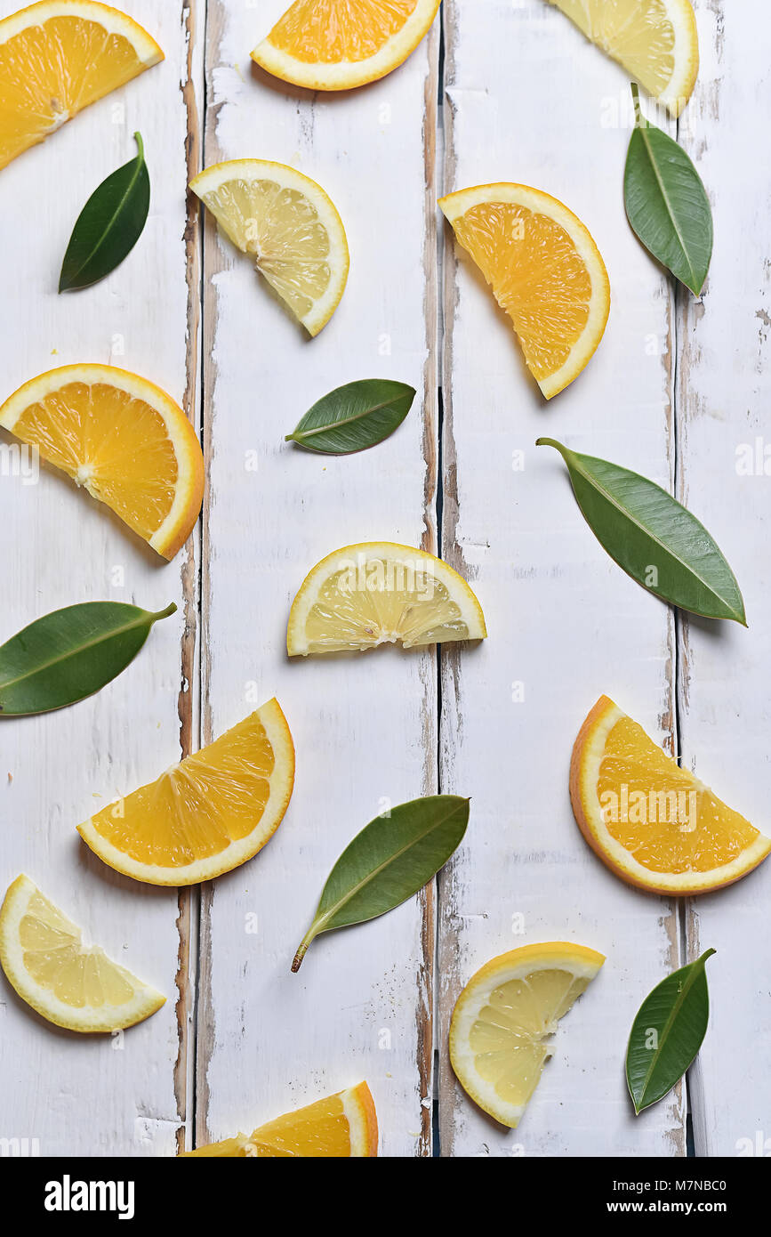 Orange lemon background pattern hi-res stock photography and images - Alamy