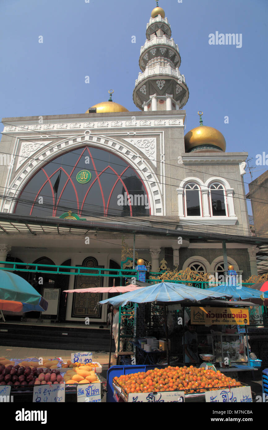 Thailand, Bangkok, Masjid Mirasuddeen, mosque, Silom Road Stock Photo ...