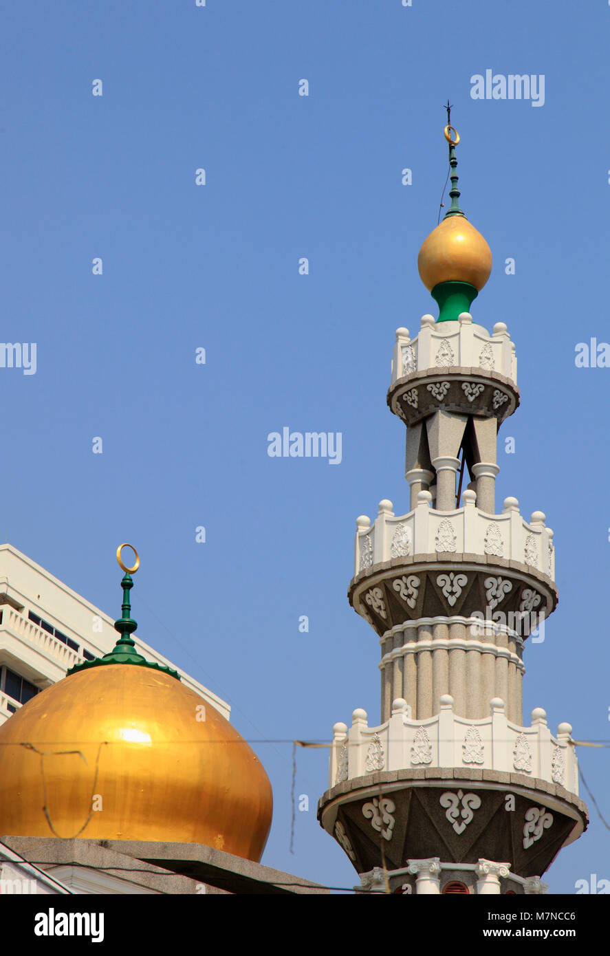 Thailand, Bangkok, Masjid Mirasuddeen, mosque, Silom Road Stock Photo ...
