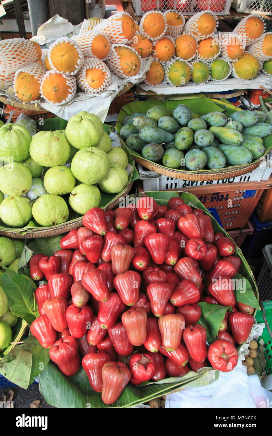 Thailand, Bangkok, market, fruits, food Stock Photo - Alamy