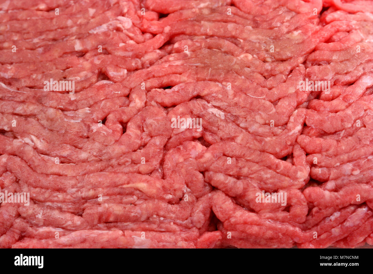 A ground beef backround macro Stock Photo - Alamy