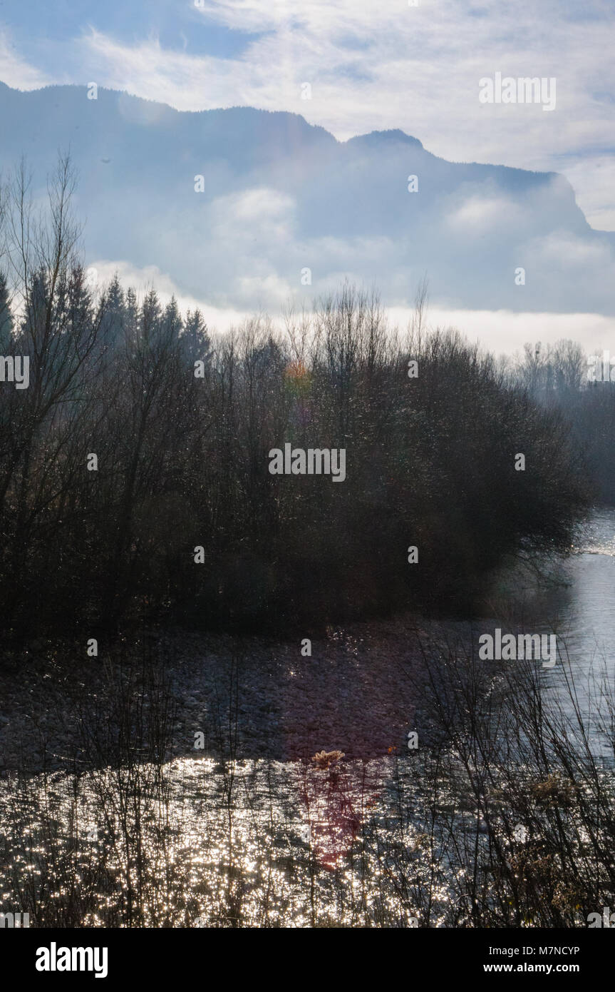 Winter in the Savoy Area in Southern France Stock Photo - Alamy