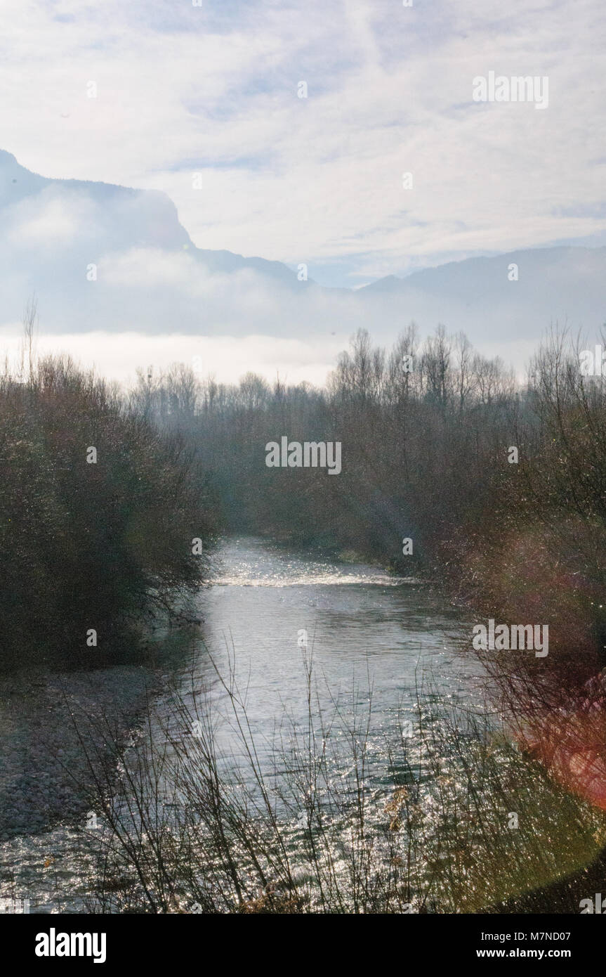 Winter in the Savoy Area in Southern France Stock Photo - Alamy