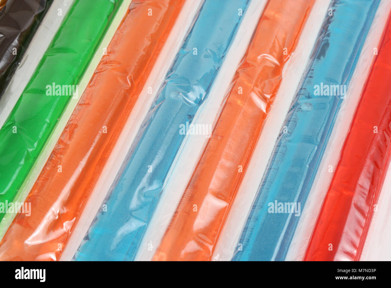 A Colored ice pops background Stock Photo - Alamy