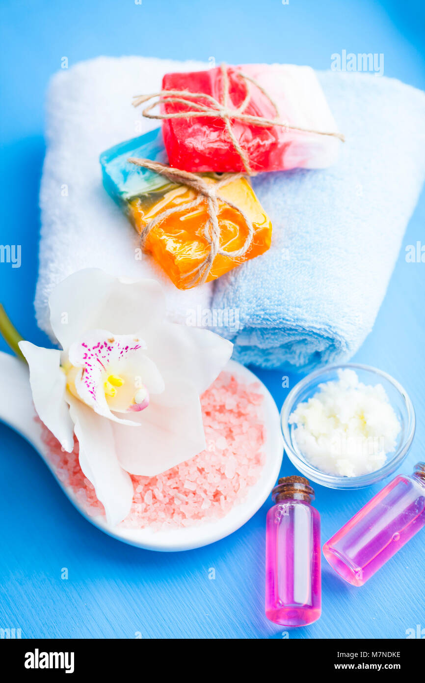 Herbal cosmetics spa products hi-res stock photography and images - Alamy