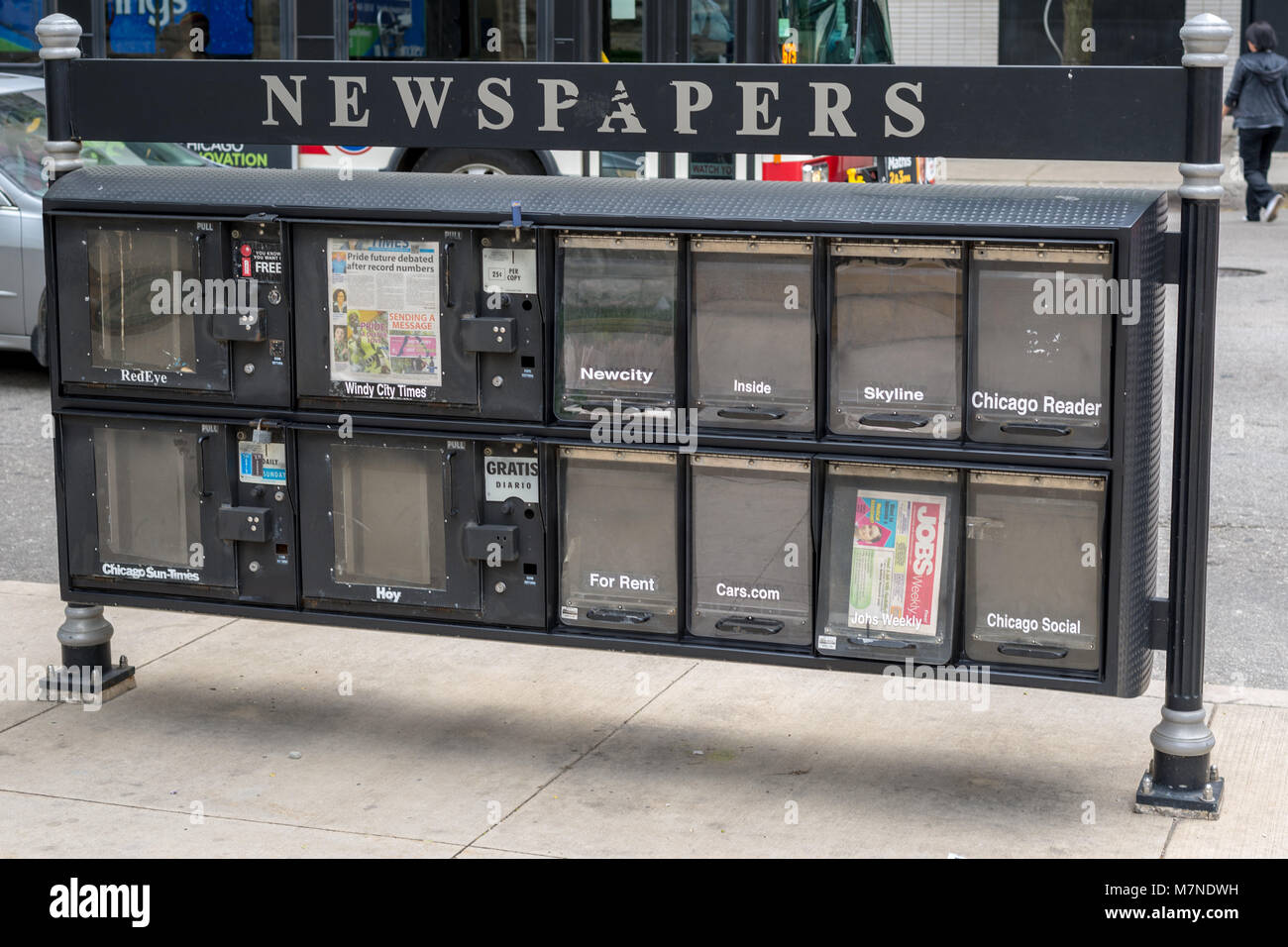 Newspaper Stands High Resolution Stock Photography and Images - Alamy