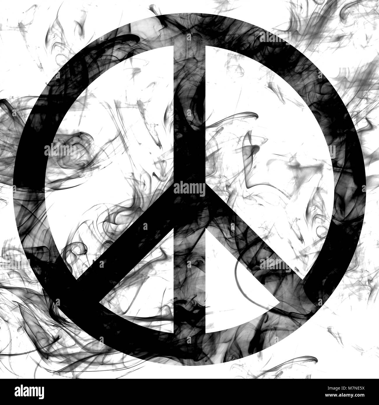Peace sign Black and White Stock Photos & Images - Alamy