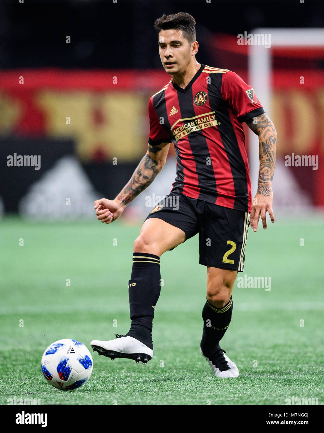 Atlanta, USA. 11th Mar, 2018. Atlanta United defender Franco Escobar (2 ...