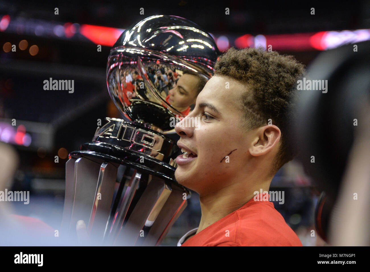 Washington, DC, USA. 11th Mar, 2018. KELLAN GRADY (31) poses with the ...