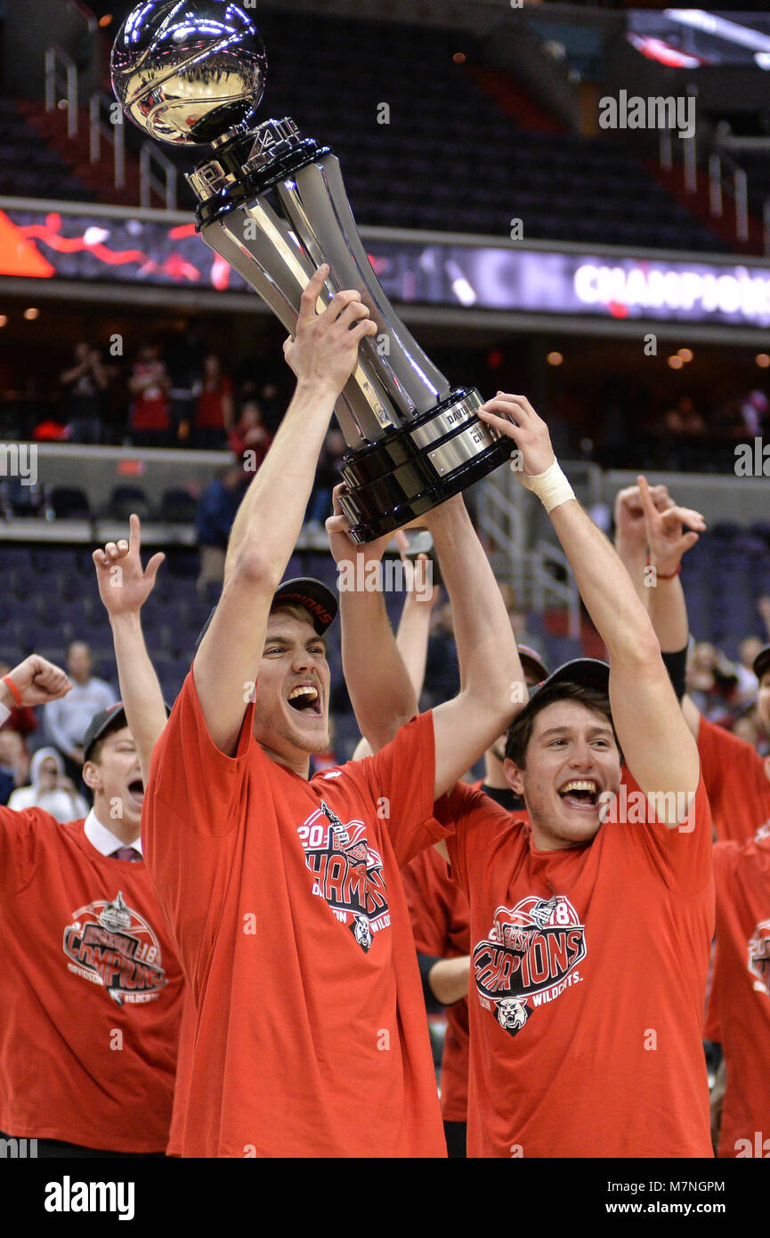 Washington, DC, USA. 11th Mar, 2018. PEYTON ALDRIDGE (23) and RUSTY ...