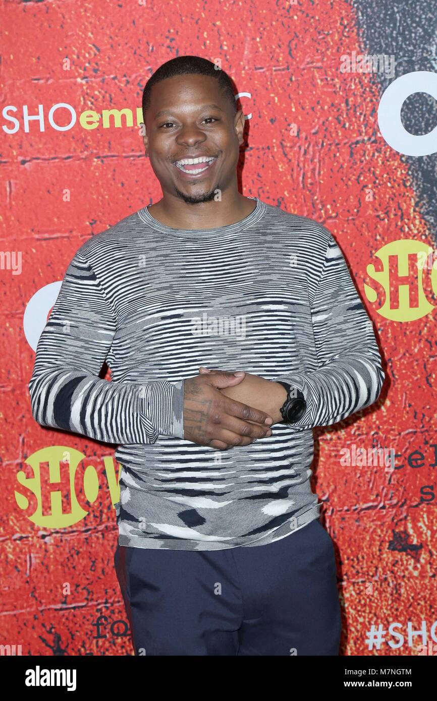Los Angeles, CA, USA. 9th Mar, 2018. Jason Mitchell at arrivals for THE ...