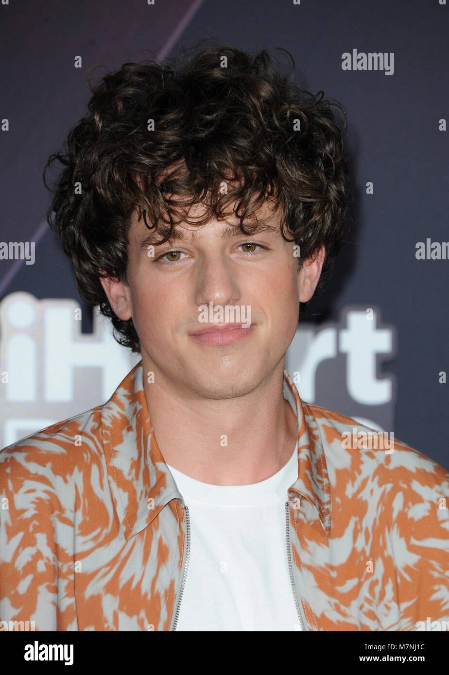Los Angeles, CA, USA. 11th Mar, 2018. Charlie Puth at arrivals for ...