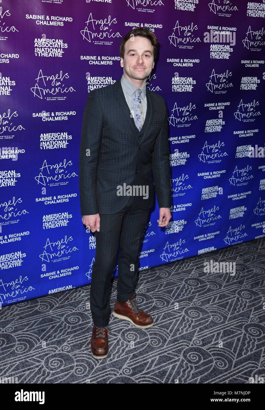 New York, NY, USA. 11th Mar, 2018. Patrick Andrews at a public ...