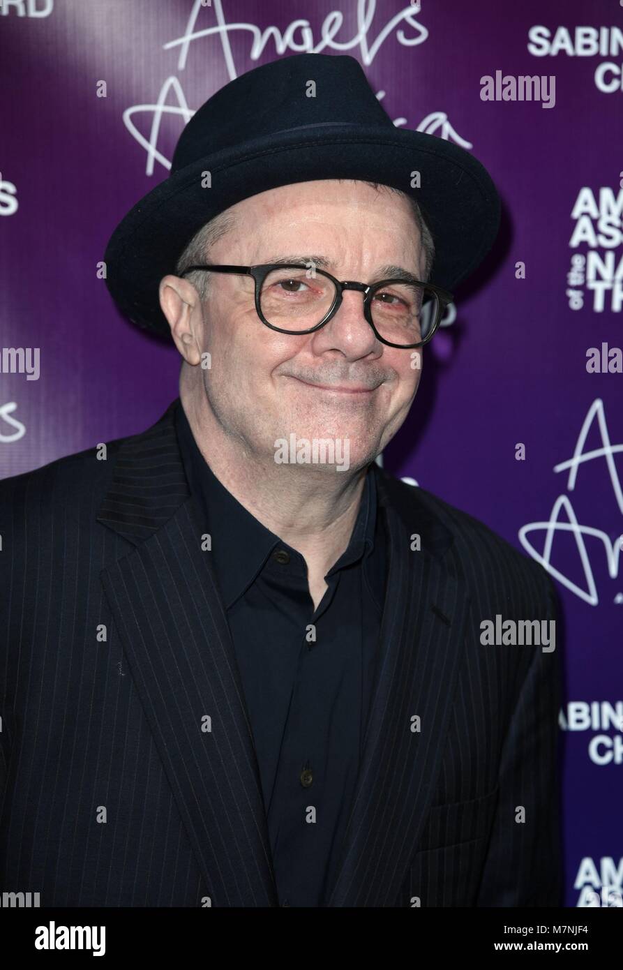 New York, NY, USA. 11th Mar, 2018. Nathan Lane at a public appearance ...
