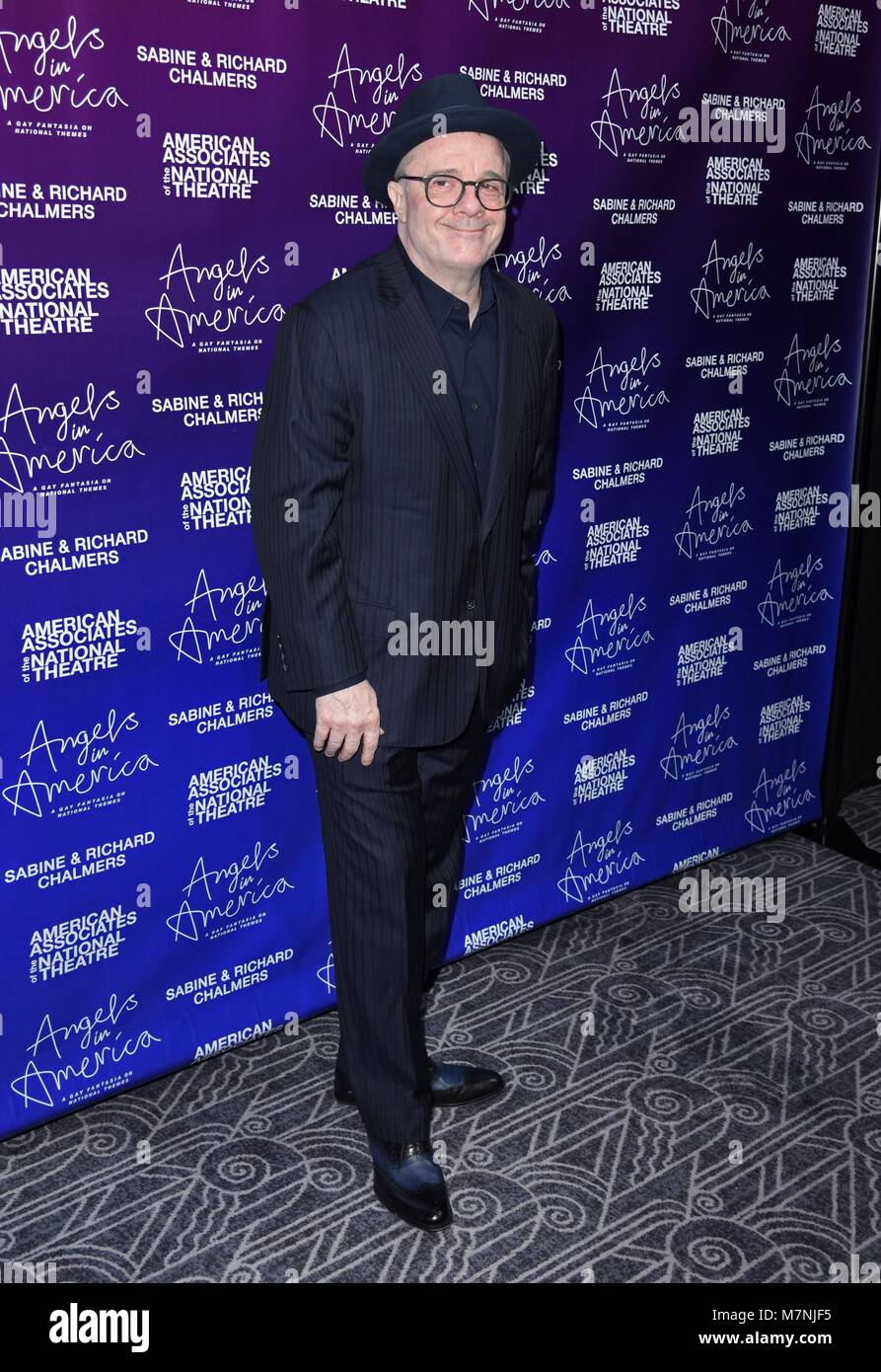 New York, NY, USA. 11th Mar, 2018. Nathan Lane at a public appearance ...