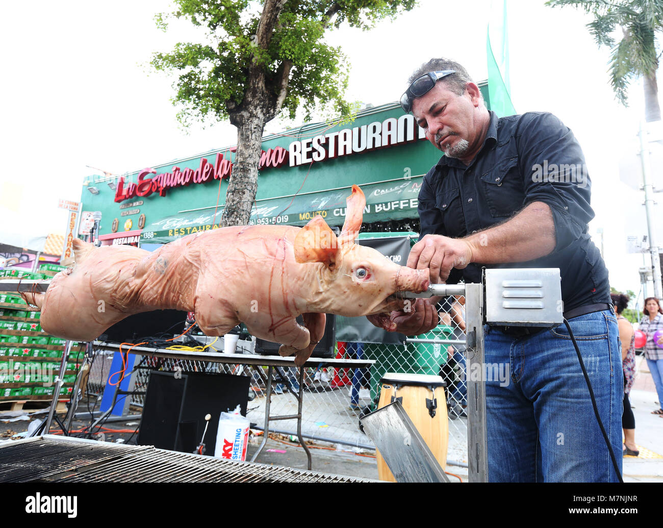 Ocho annual festival miami hi-res stock photography and images - Alamy