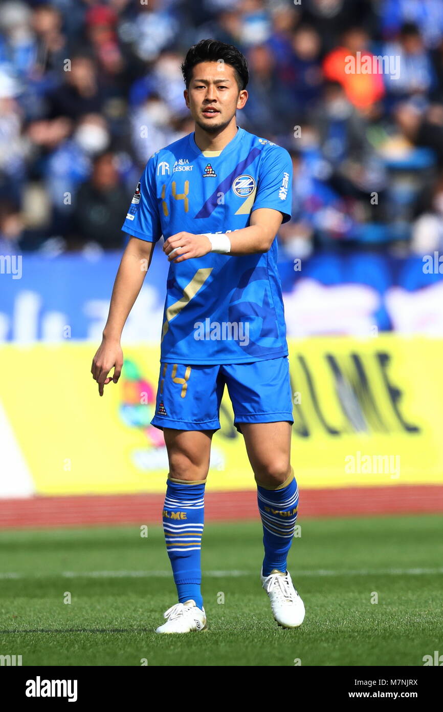 Machida Stadium, Tokyo, Japan. 11th Mar, 2018. Ryohei Yoshihama (Zelvia ...