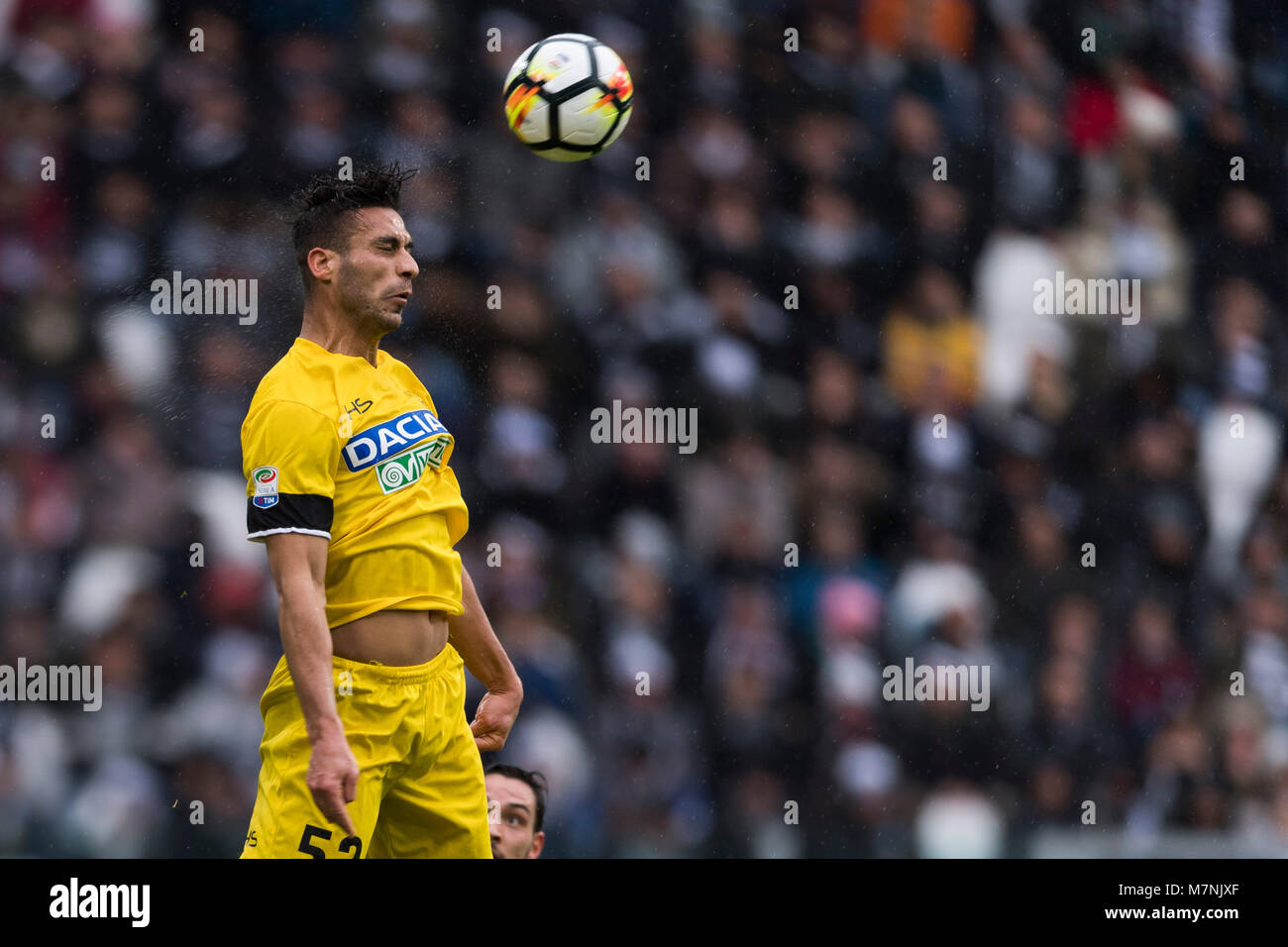 Ali Adnan Kadhim of Udinese during the Italian "Serie A" match between ...