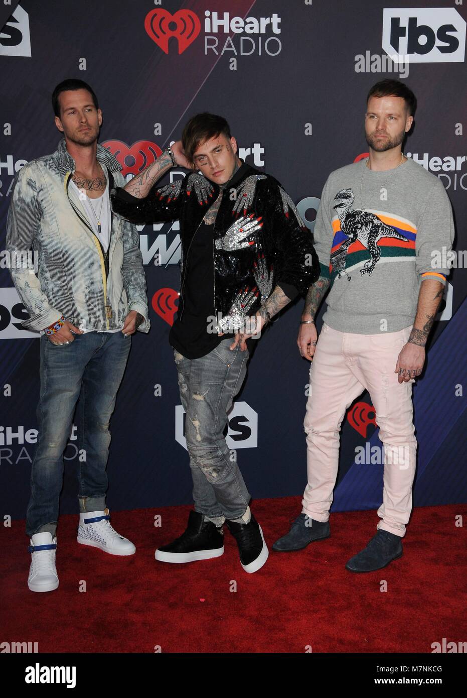 Los Angeles, CA, USA. 11th Mar, 2018. Ryan Meyer, Johnny Stevens, Rich ...